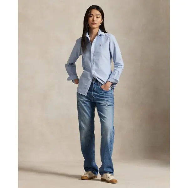 Ralph Lauren Slim Fit Oxford Shirt - Blue
