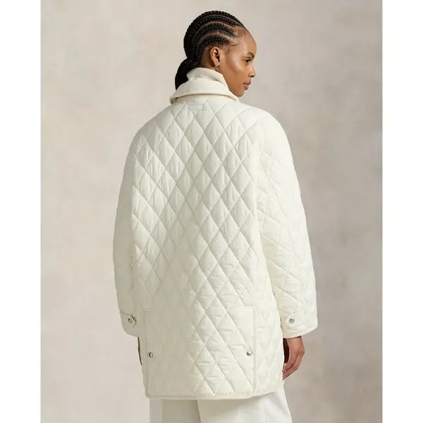 Ralph Lauren Quilted Barn Jacket - Cream