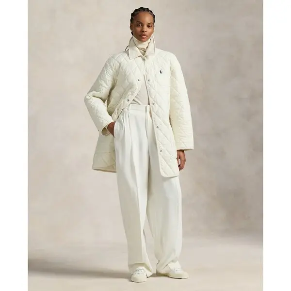 Ralph Lauren Quilted Barn Jacket - Cream