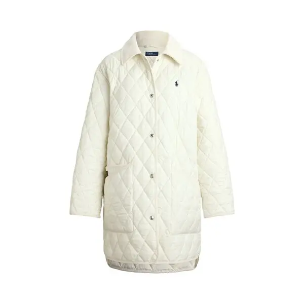 Ralph Lauren Quilted Barn Jacket - Cream