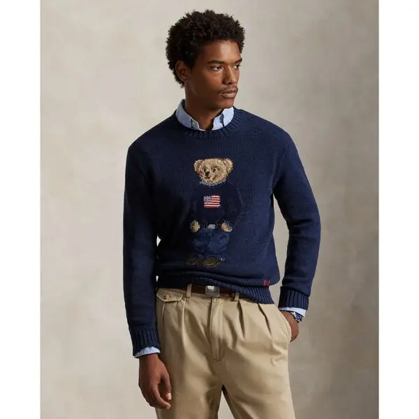 Ralph Lauren Polo Bear Sweater - Navy