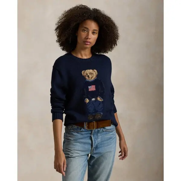 Ralph Lauren Polo Bear Sweater - Navy