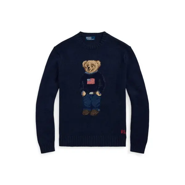 Ralph Lauren Polo Bear Sweater - Navy