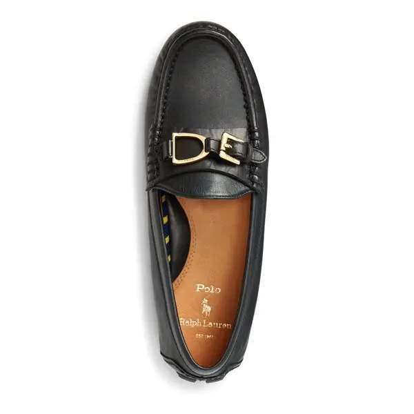Ralph Lauren Anders Leather Driver