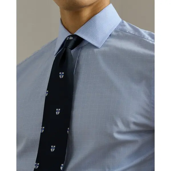 Ralph Lauren Mini-glen Check Twill Shirt - Blue