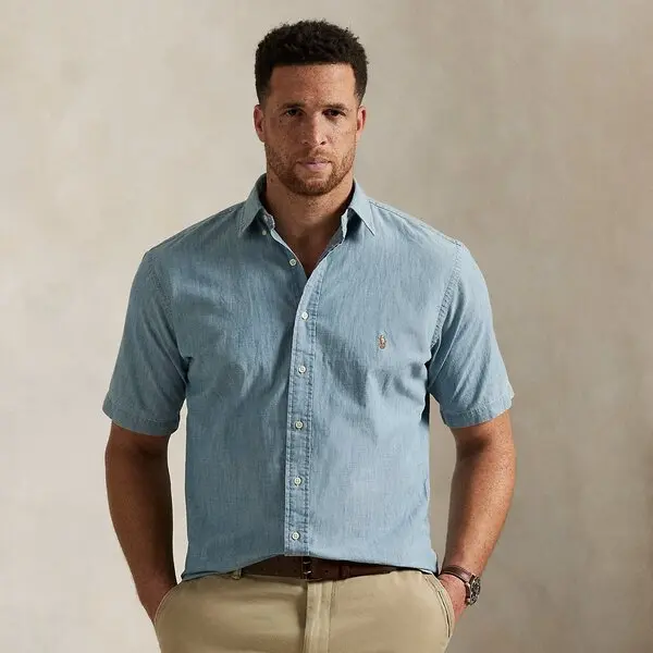 Ralph Lauren Chambray Shirt - Light Indigo