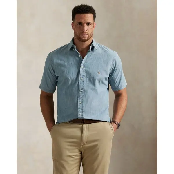 Ralph Lauren Chambray Shirt - Light Indigo