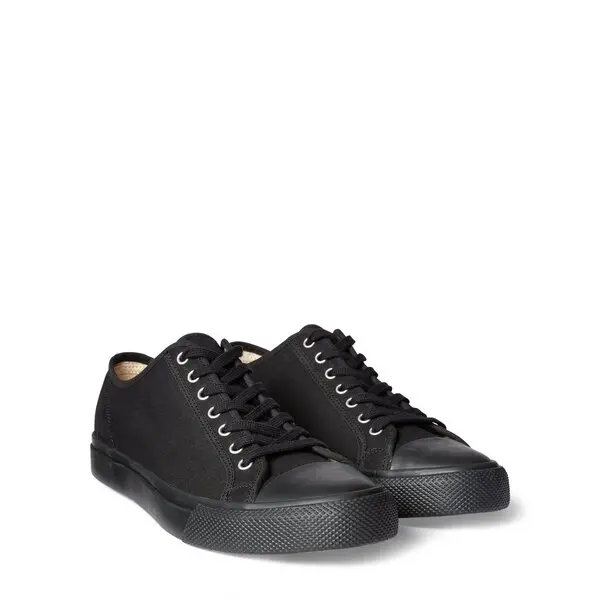 Ralph Lauren Canvas Sneaker - Black