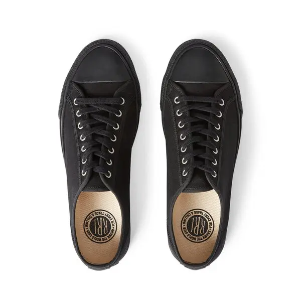 Ralph Lauren Canvas Sneaker - Black