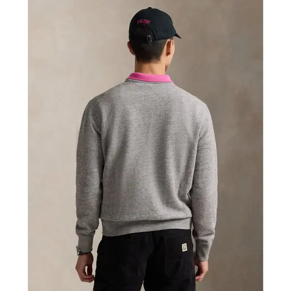 Ralph Lauren Pink Pony Classic Fit Fleece Sweatshirt