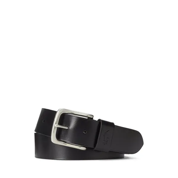 Ralph Lauren Full-grain Leather Belt - Black
