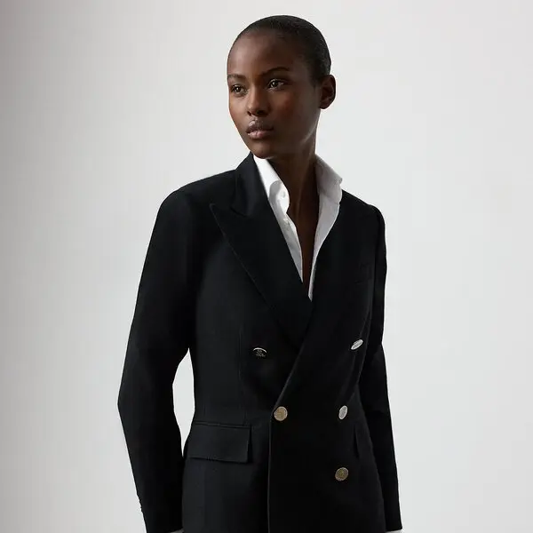 Ralph Lauren Camden Cashmere Jacket - Black