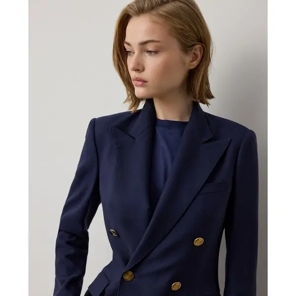 Ralph Lauren Camden Cashmere Jacket - Navy