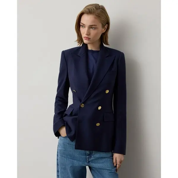 Ralph Lauren Camden Cashmere Jacket - Navy