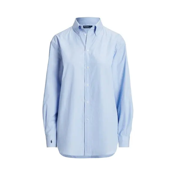 Ralph Lauren End-on-end Cotton Oversized Shirt