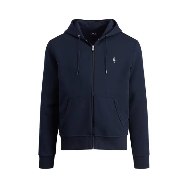 Ralph Lauren Double-knit Full-zip Hoodie - Aviator Navy