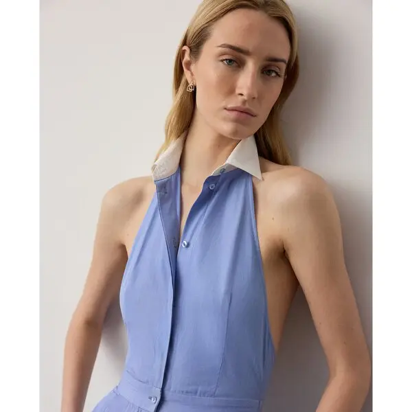 Ralph Lauren Eldred Cotton Day Dress