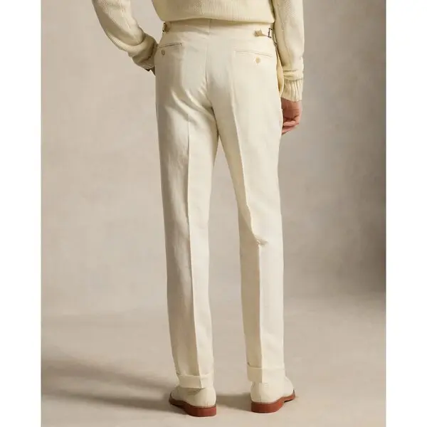 Ralph Lauren Pleated Linen Suit Trouser