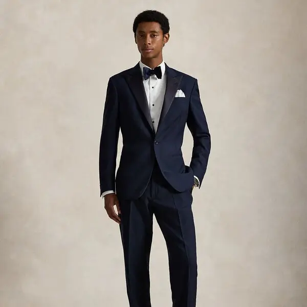 Ralph Lauren Polo Tailored Fit Wool Barathea Tuxedo