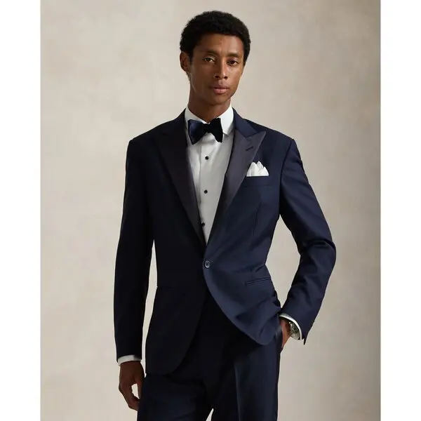Ralph Lauren Polo Tailored Fit Wool Barathea Tuxedo