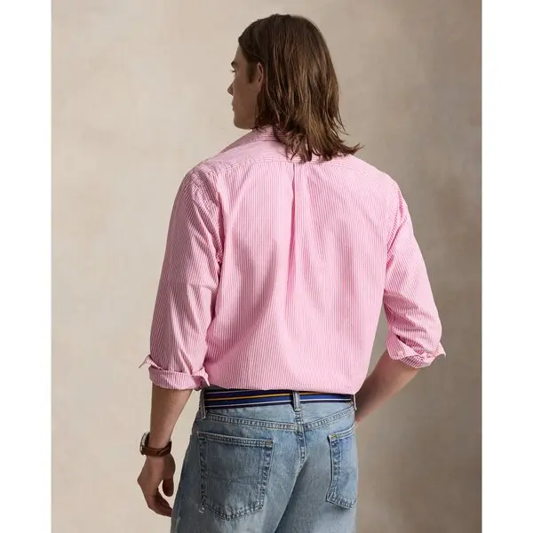 Ralph Lauren Classic Fit Striped Seersucker Shirt