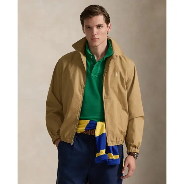 Ralph Lauren Bayport Poplin Jacket - Cafe Tan