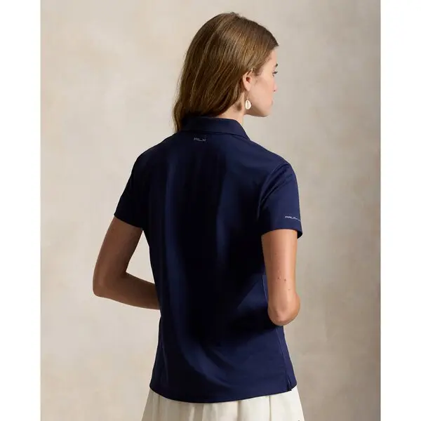 Ralph Lauren Rlx Classic Fit Tech Piqué Polo Shirt - Refined Navy