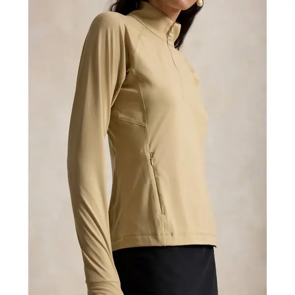 Ralph Lauren Stretch Jersey Quarter-zip