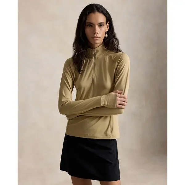 Ralph Lauren Stretch Jersey Quarter-zip