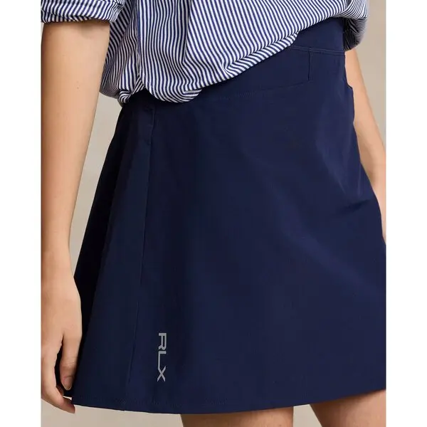 Ralph Lauren 17" Performance Pleated Skort - Refined Navy