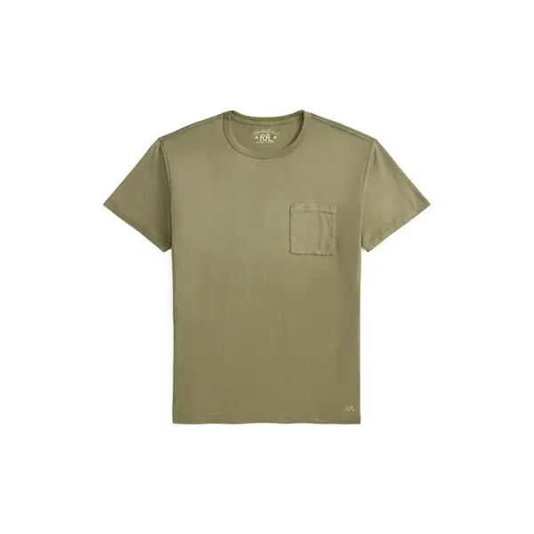 Ralph Lauren Garment-dyed Pocket T-shirt - Valley Moss