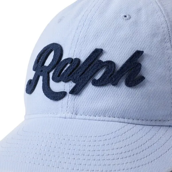 Ralph Lauren Logo Baseball Cap - Pebble Blue