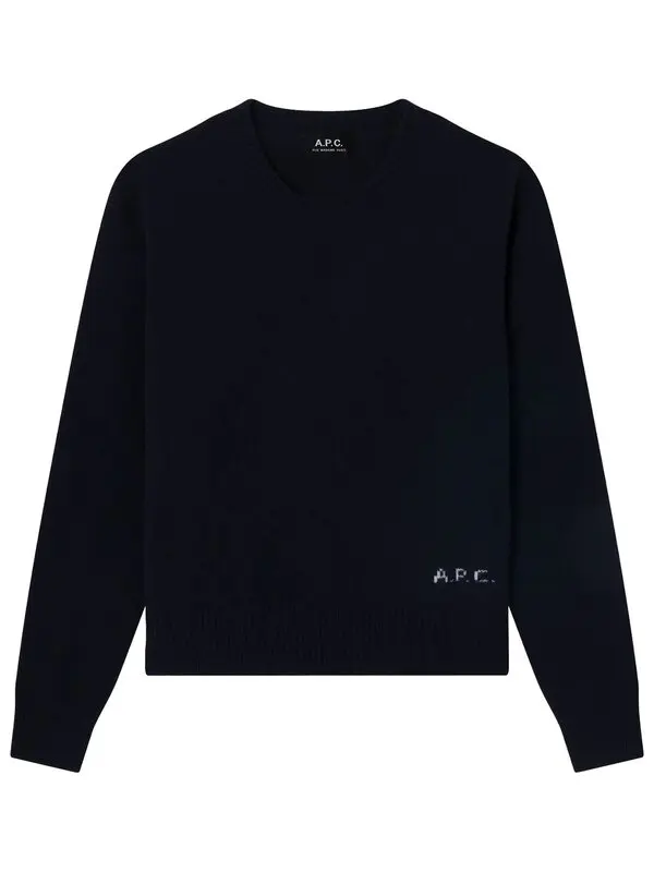 A.p.c. Anna" Wool Sweater - Blue