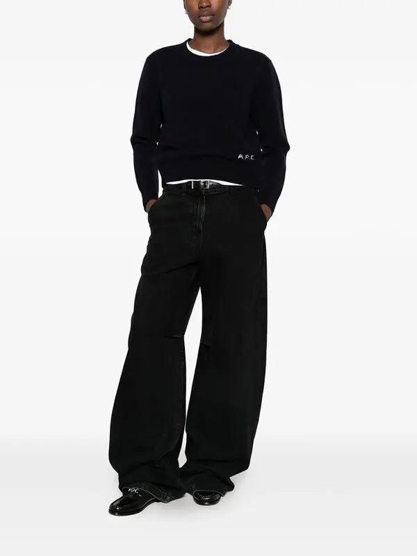 A.p.c. Anna" Wool Sweater - Blue