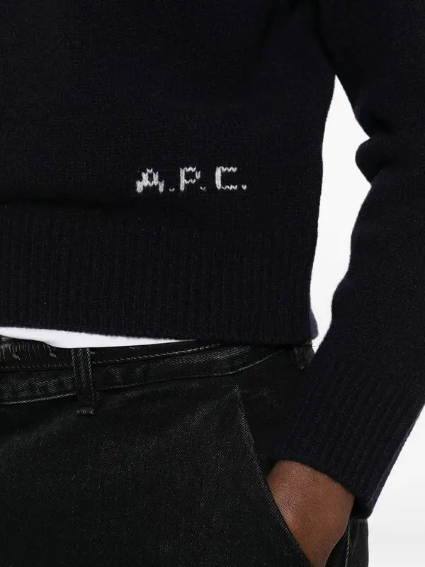 A.p.c. Anna" Wool Sweater - Blue