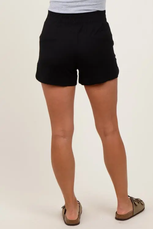 PINKBLUSH Basic Rounded Hem Shorts