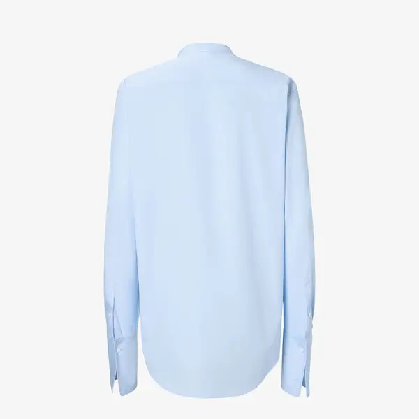 Fendi Embroidered Cotton Poplin Shirt