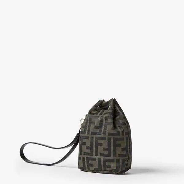 Fendi Ff Light Drawstring Pouch Small
