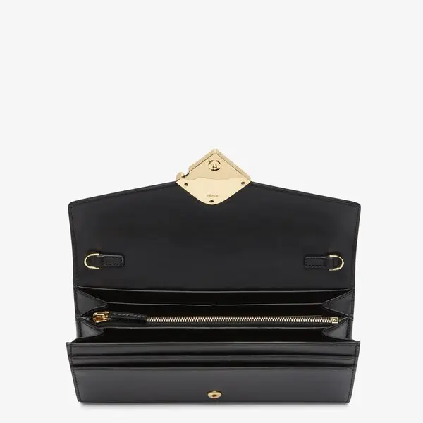 Fendi Ff Diamonds Continental With Chain
