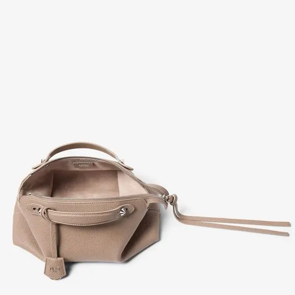 Fendi By The Way Soft Medium Boston Bag - Beige