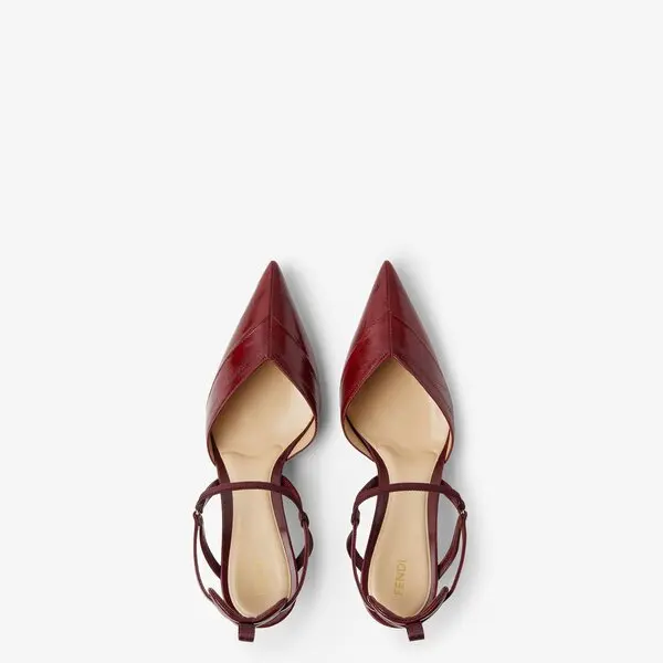 Fendi Colibrì Lite Slingbacks - Red