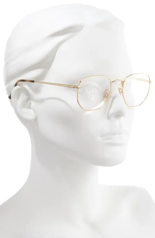 Ray-ban 51mm Round Optical Glasses