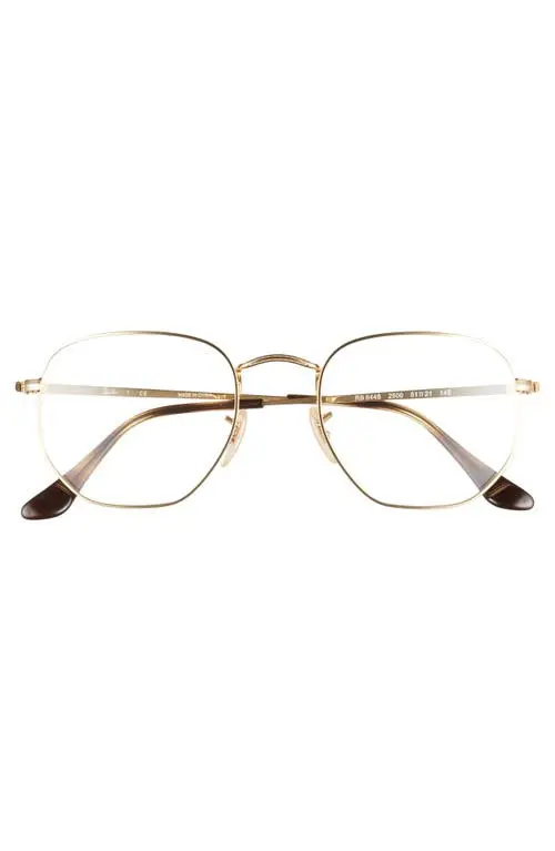 Ray-ban 51mm Round Optical Glasses