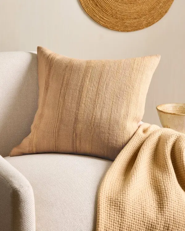 Quince Melange Stripe Pillow Cover