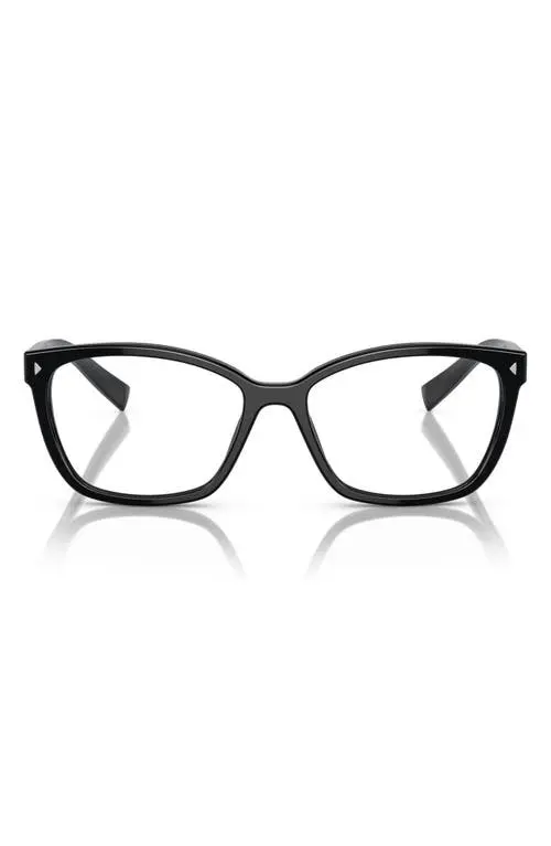 Prada 53mm Rectangular Optical Glasses