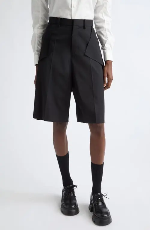 Undercover Ruffle Shorts - Black