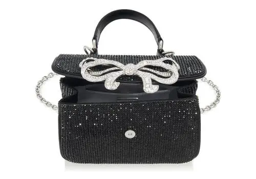 Judith Leiber Bow Top Handle Bag