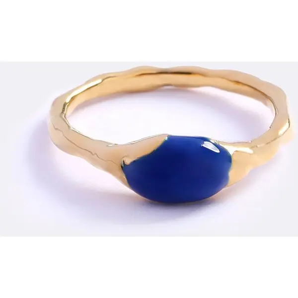 EMMA PILLS Ocean Baby Ring - Blue Glow
