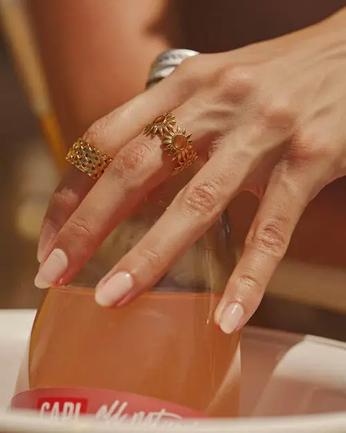 EMMA PILLS Desert Heat Ring - Silver
