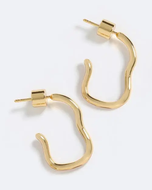 EMMA PILLS Baby Obsession Hoop Earrings - Gold